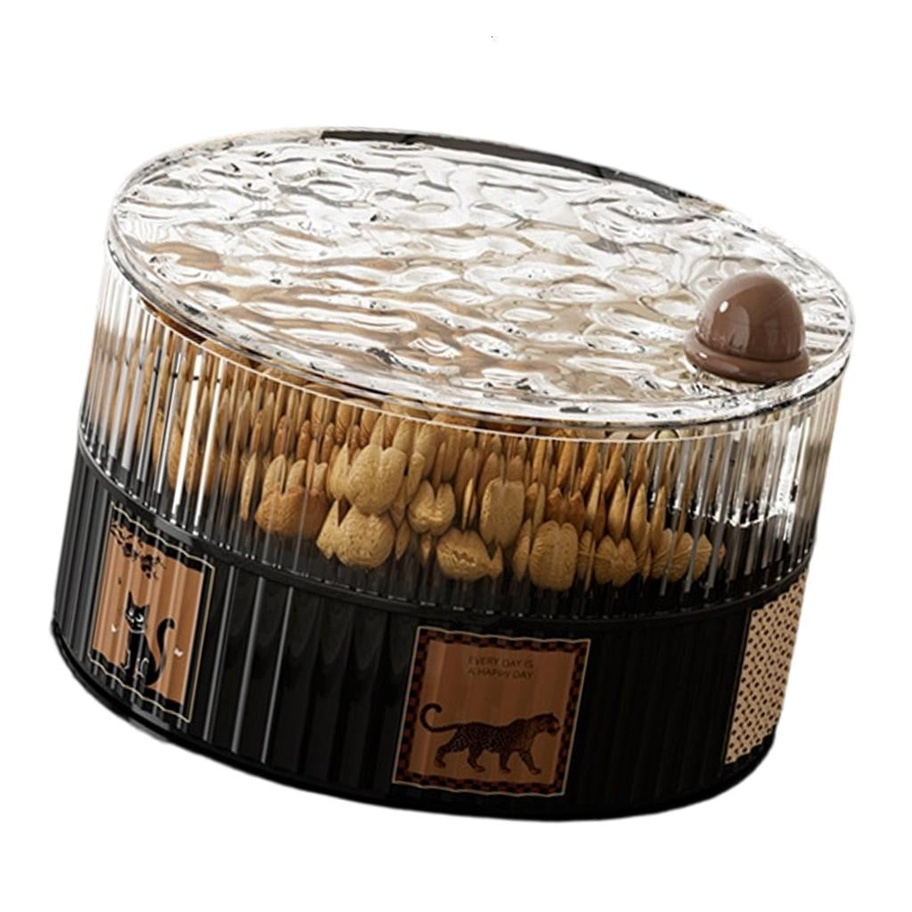 Giaone Detachable Layer Snacks Box Clear Window For Easy Access ...