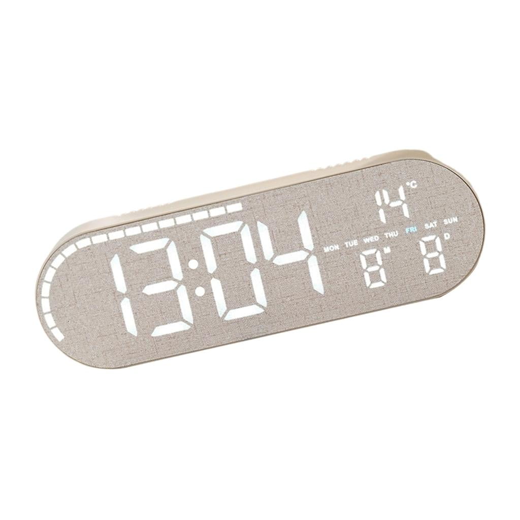 Giaone Digital Alarm Clock LED Digital Clock Electric Desk Clock with ...