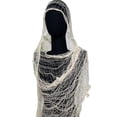 Giaone Distressed Cotton Shawl Ripped Netted Scarf Elegant Shawl Wrap ...