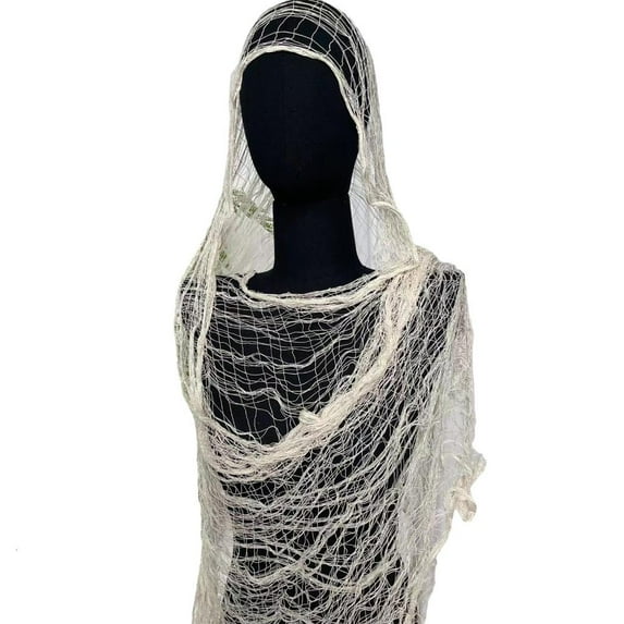 Giaone Distressed Cotton Shawl Ripped Netted Scarf Elegant Shawl Wrap ...