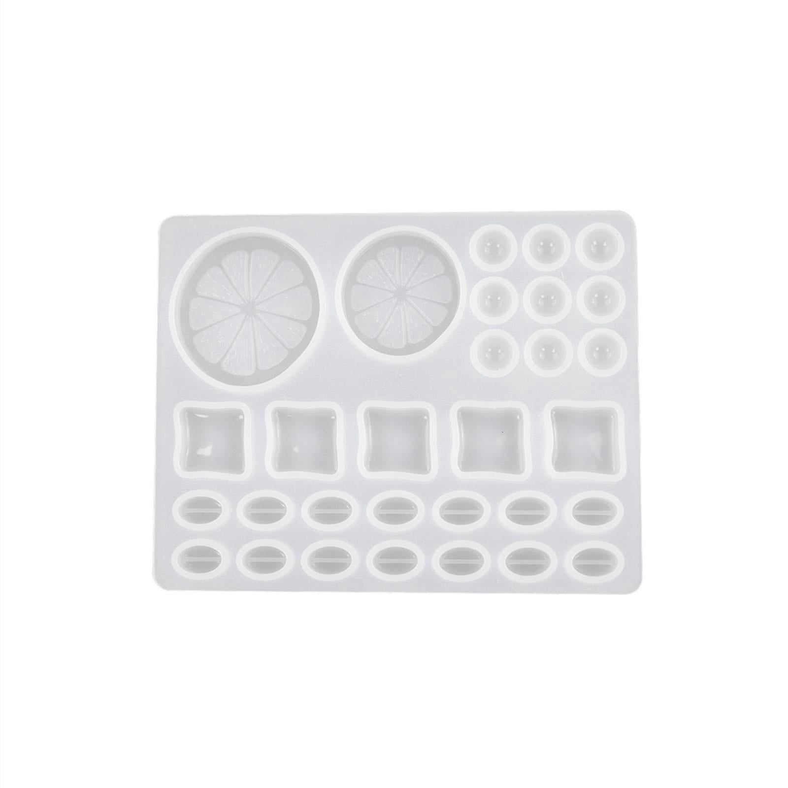 Giaone Diy Crystal Resin Drop Glue Quicksand Cup Coaster Lemon Slices ...