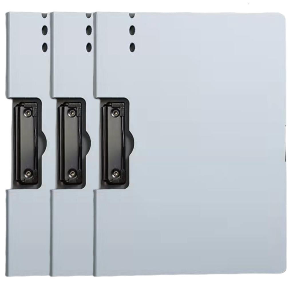 Giaone Documents Folder with Side Clamp Letter Size Clip File Folder ...