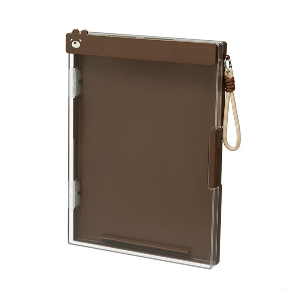 Giaone Double Layer ABS Document with Clipboard Portable File Organiser ...