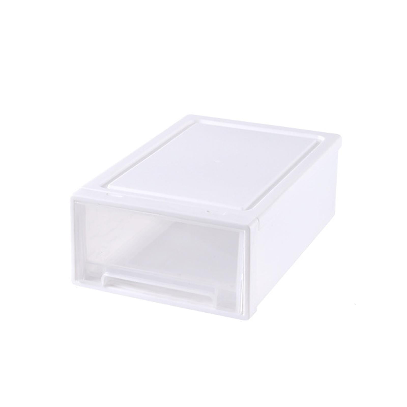 Giaone Drawer Type Plastic Clothes Storage Box Transparent Organizer ...