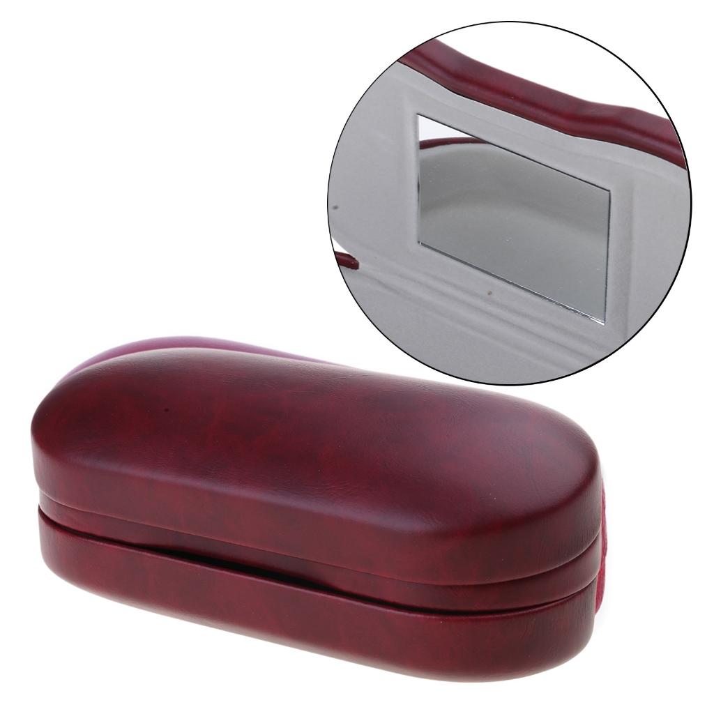 Giaone Dual- Glasses Case Double Eyeglasses Case Holder Double Layer ...
