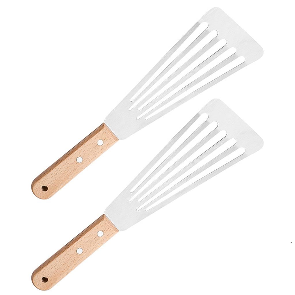 Giaone Durable Beechwood Handle Nonrust Steel Cooking Utensils for ...