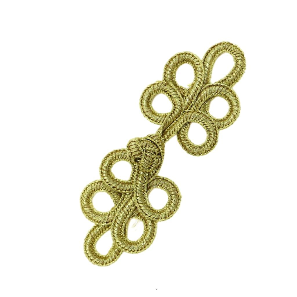 Giaone Five Leaves Shape Knot Buttons Chinese Clothing Decorative ...