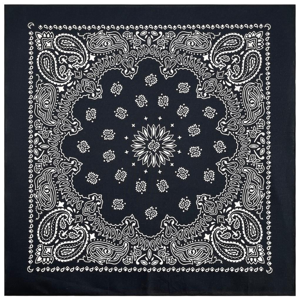 Giaone Floral Bandana Head Scarf Hip Hop Turbans Head Scarf for Rapper ...