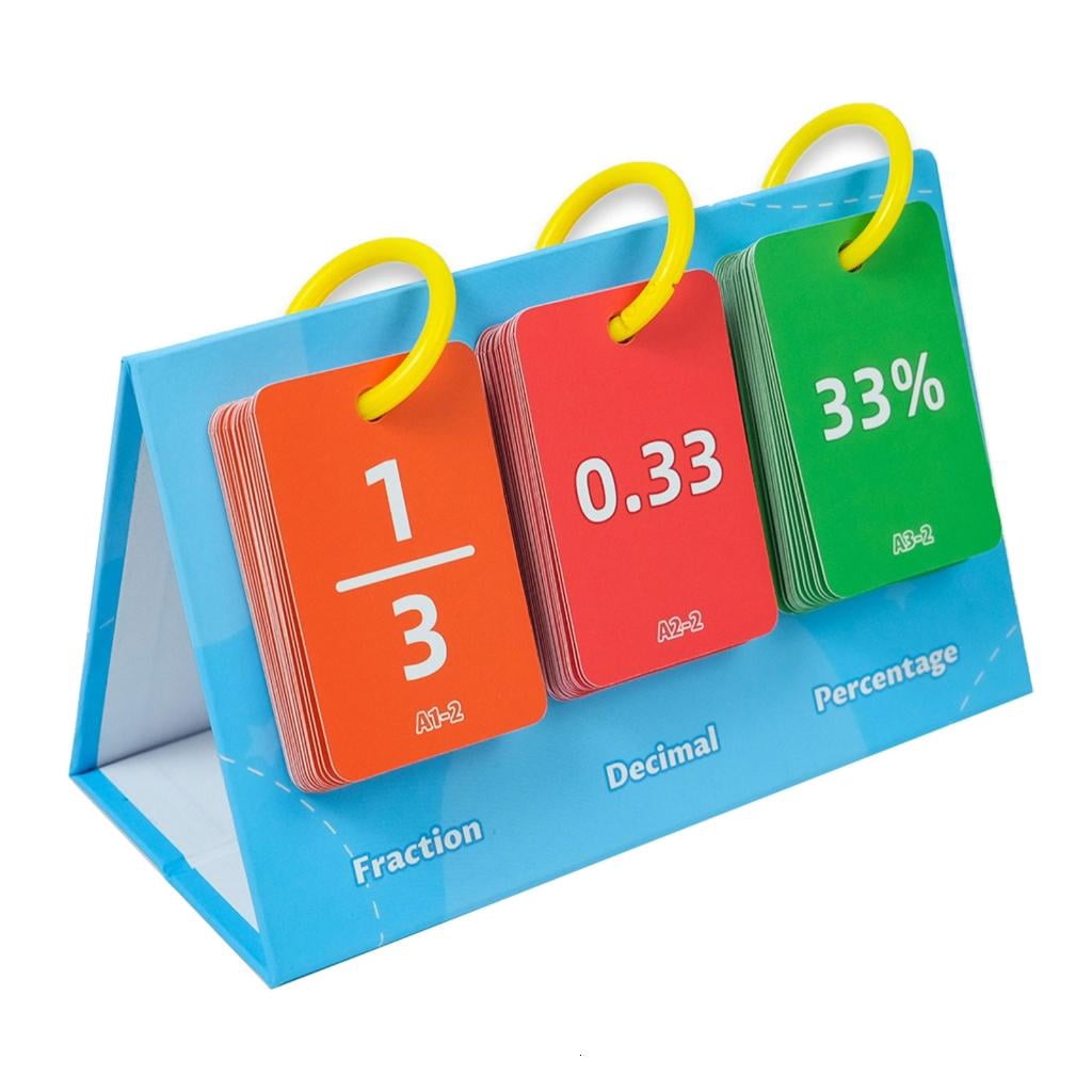 Giaone Fractions and Equivalency Flip Chart Interactive Math Conversion ...