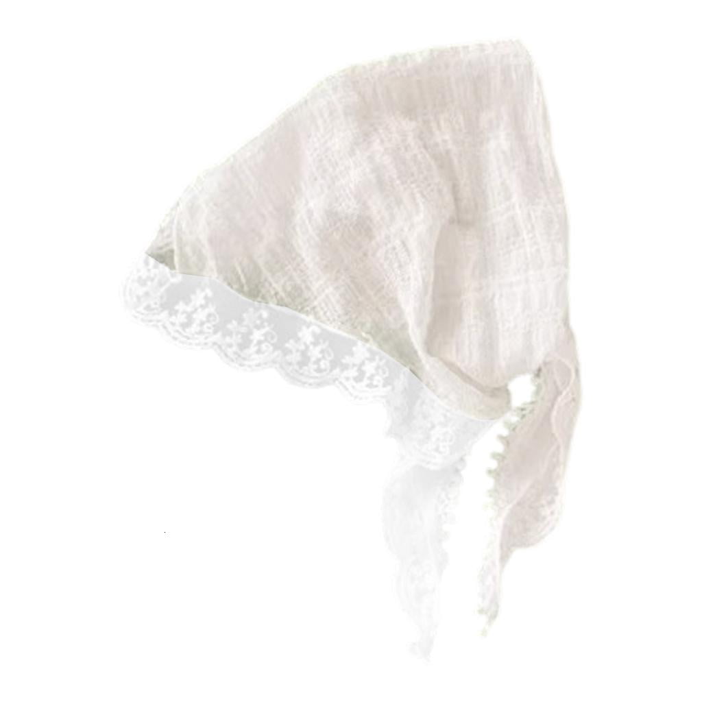 Giaone French Triangular Headwrap Scarf Elegant Headscarf for Women ...