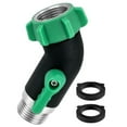 Giaone Garden Hose Shut Off Valves Stainless Steel Water Pipe Stop ...