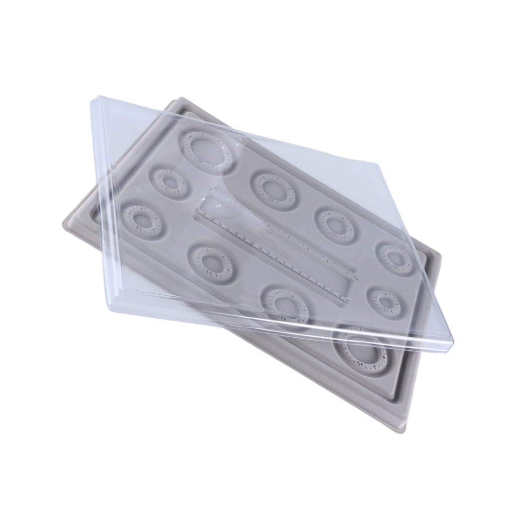 Giaone Gray Flocking Jewelry Designing Board Creative Flocking Mats ...