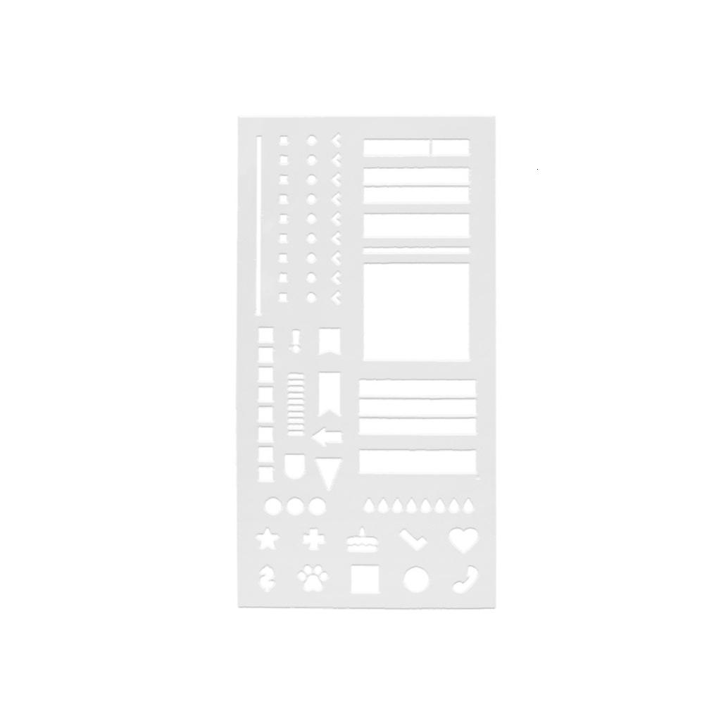 Giaone Grid Guide Calendar Template Ruler For Handcraft Projects With ...