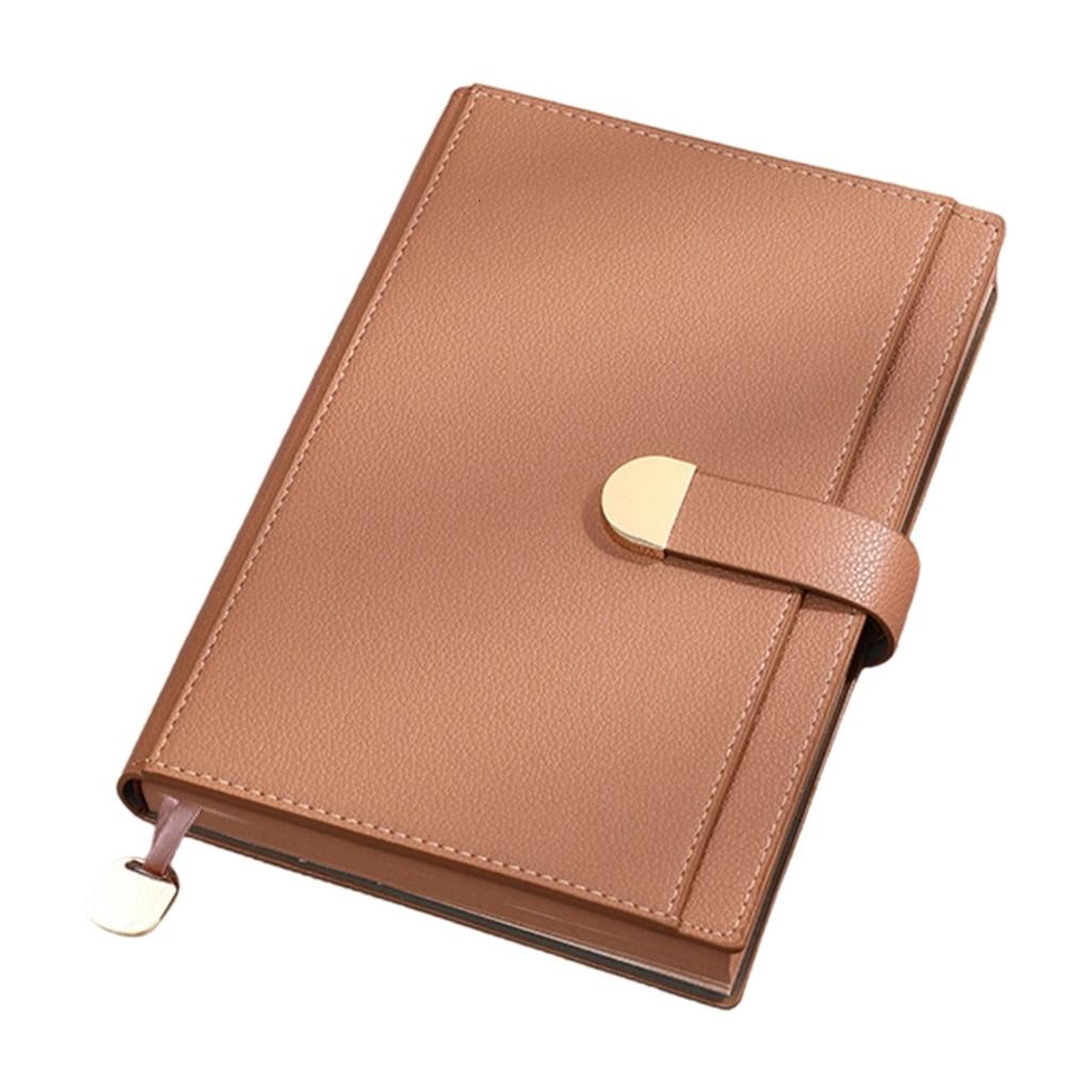 Giaone Hardcover PU Notebook 300 Pages Magnetic Button Closure for ...