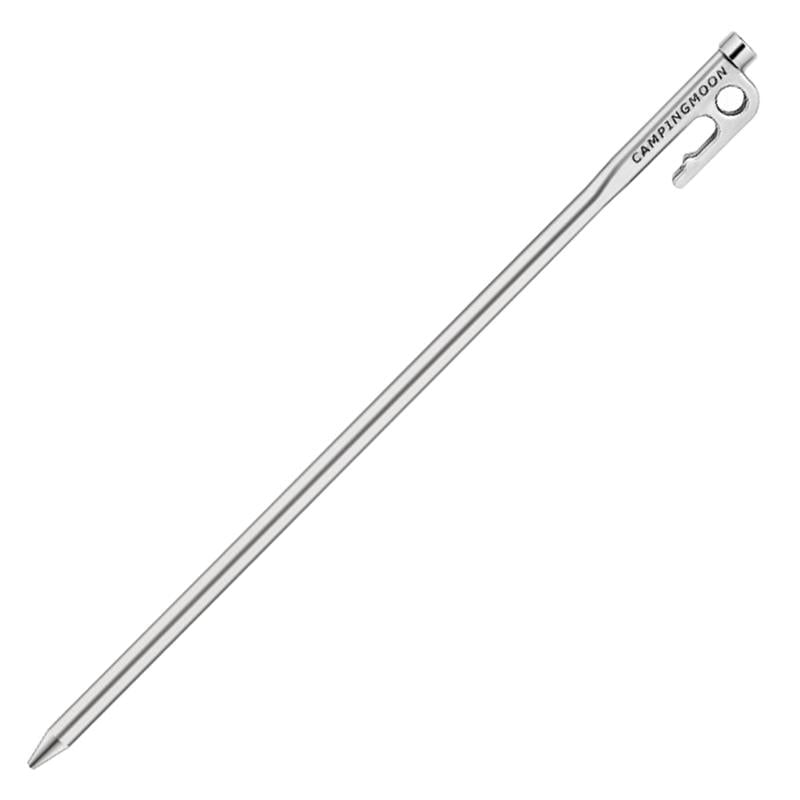 Giaone Heavy Duty Spikes Ground Metal Stakes Camping Tent Stakes Fixed ...