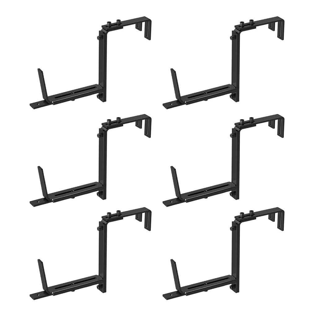 Giaone Heavy Duty Window Box Hanger Window Sill Bracket Set for Secure ...