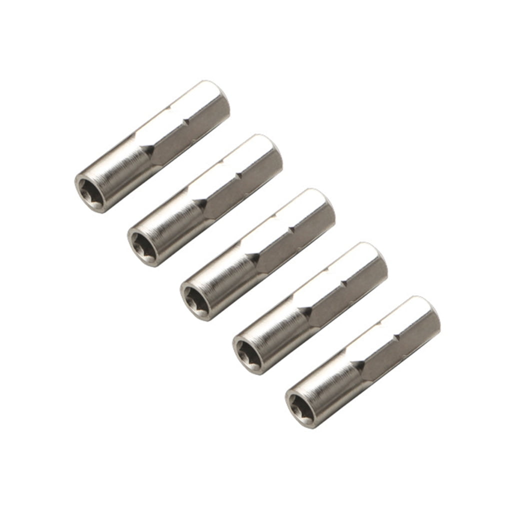 Giaone Hexagonal Socket Shank Bit Adapter 5Pack Magnetic 1/4inch to 4mm ...