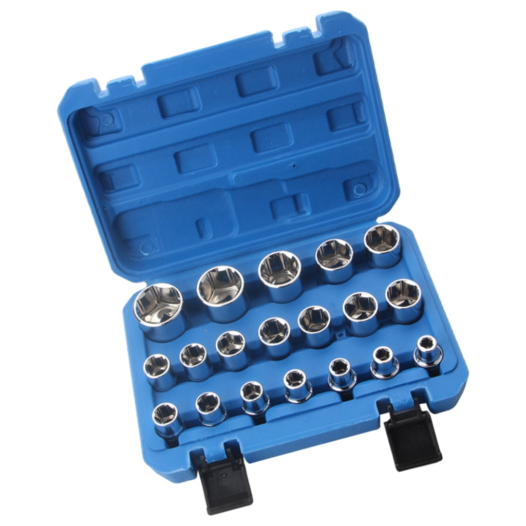 Giaone Hexagonal Socket Spanner Wrench Sleeve Set for Professional ...