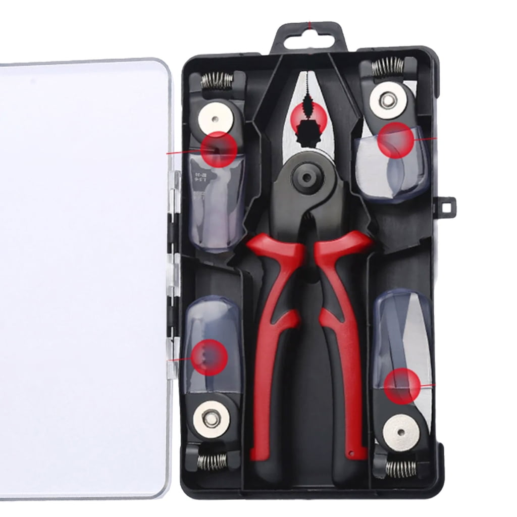 Giaone High Strength Steel Pliers Hand Tool Wire Stripper Set For ...