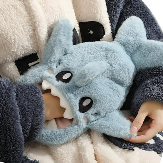 Giaone Hot Water Bottle Plush Hand Warmer Easy to Detach Winter ...