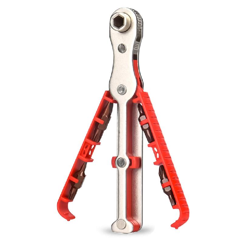 Giaone Household Multifunctional Wrenches Short Bidirectional Ratchet ...