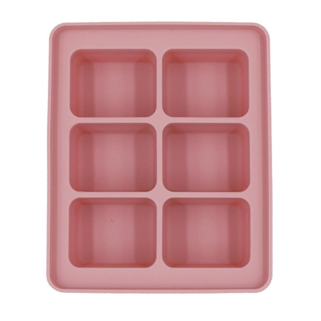 Giaone Ice Cube Tray with Lid Square Shape Ice Cube Tray Molds Kitchen ...