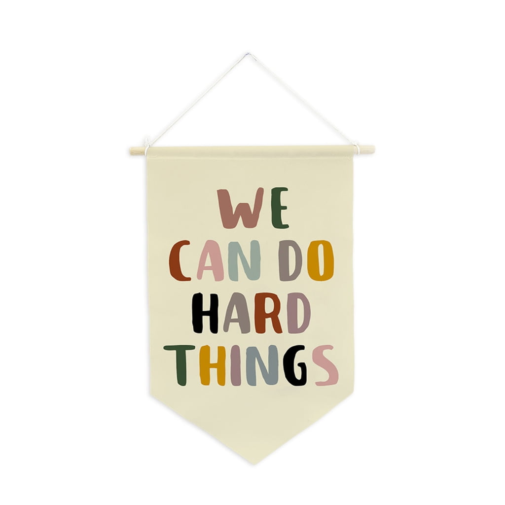 Giaone Inspirational Quote Banners Pennant Flag for Home Motivational ...