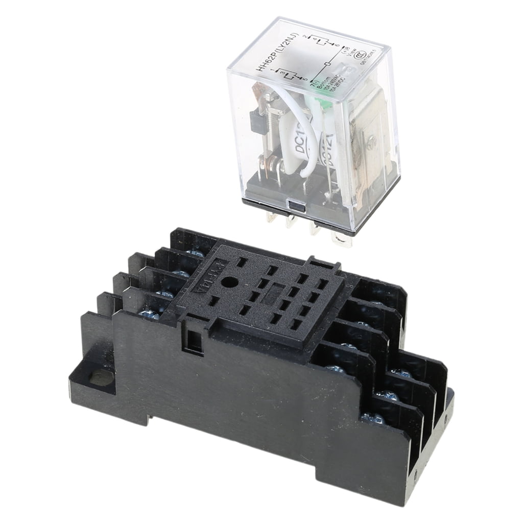 Giaone Intermediate Relays 12V 10Amp Small Electromagnetic Relays with ...