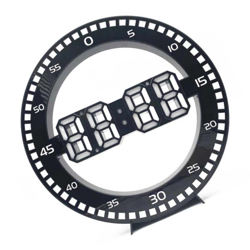 Giaone LED Display Wall Clock Precise Timing Device For Home Or Office ...