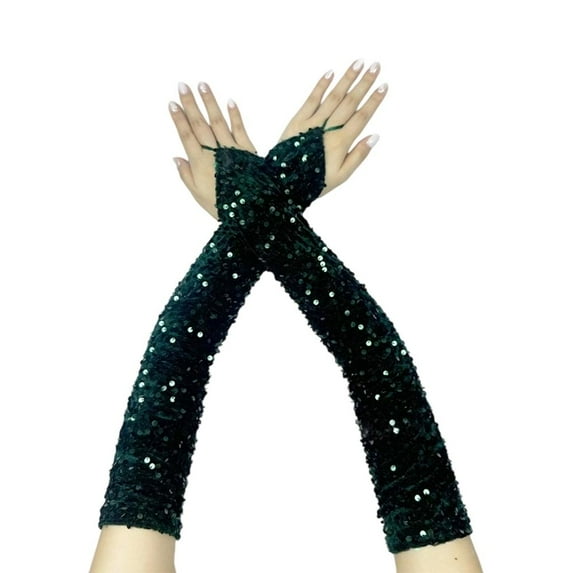 Giaone Lace Gloves Fingerless Gloves 1920s Women Bridal Gloves Wedding ...