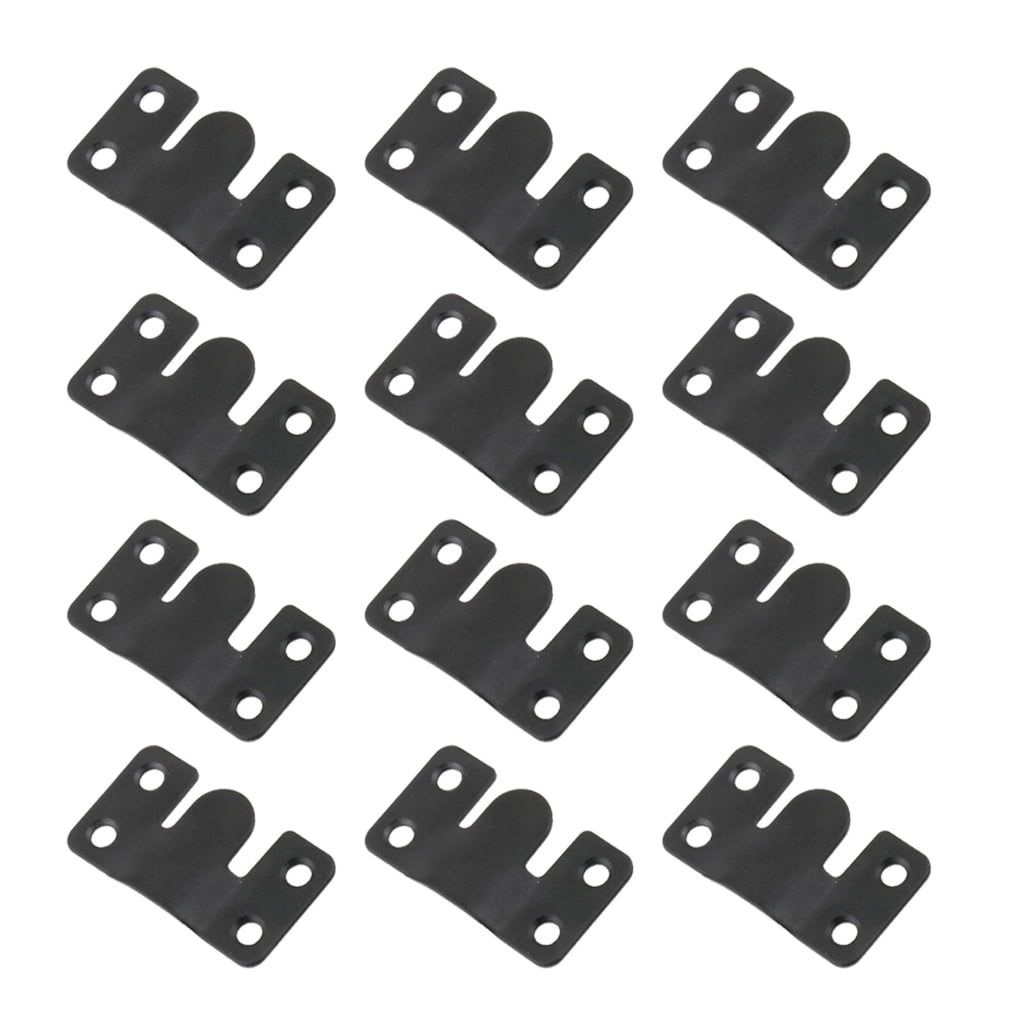 Giaone Large Flush Mount Brackets Interlockings Buckle Hooks Metal for ...
