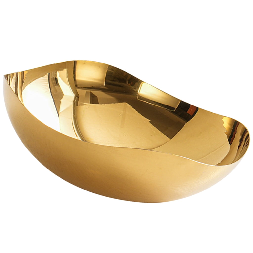 Giaone Large Serving Bowl Stainless Steels Fruit Bowl for Kitchen ...