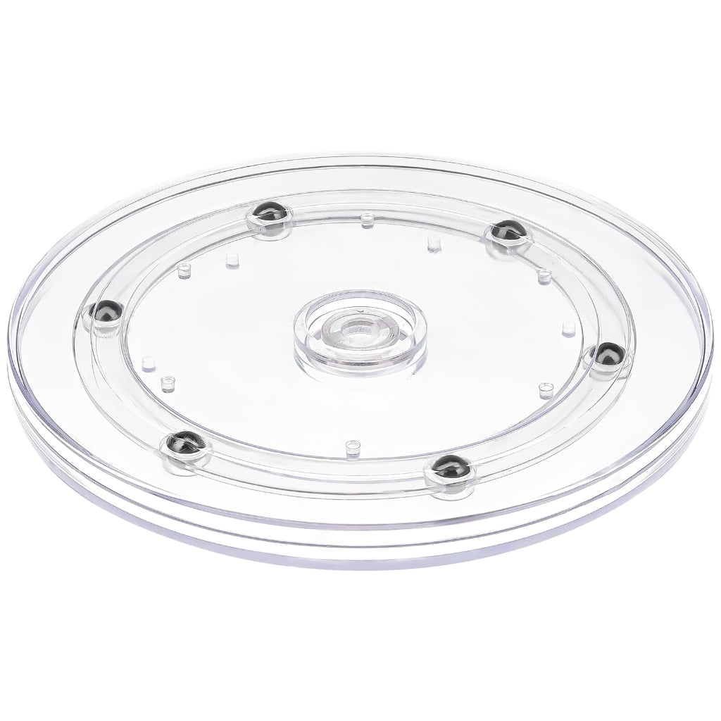 Giaone Lazy Susans Tray for Efficient Kitchen Use 360 Rotating Acrylic ...