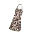 Giaone Leopard Printing Apron Soft Polyester Adjustable NeckStrap ...
