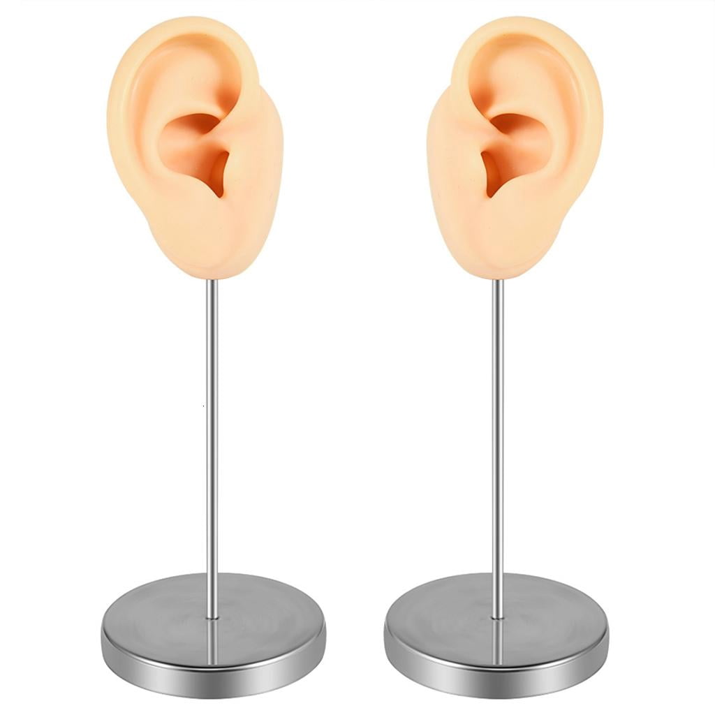 Giaone Lifelike Silicone Human Left Right Ear Replicas Realistic Ear ...