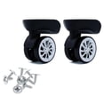 Giaone Luggage Replacement Wheels Left Right Swivel Wheel Trolley Case ...
