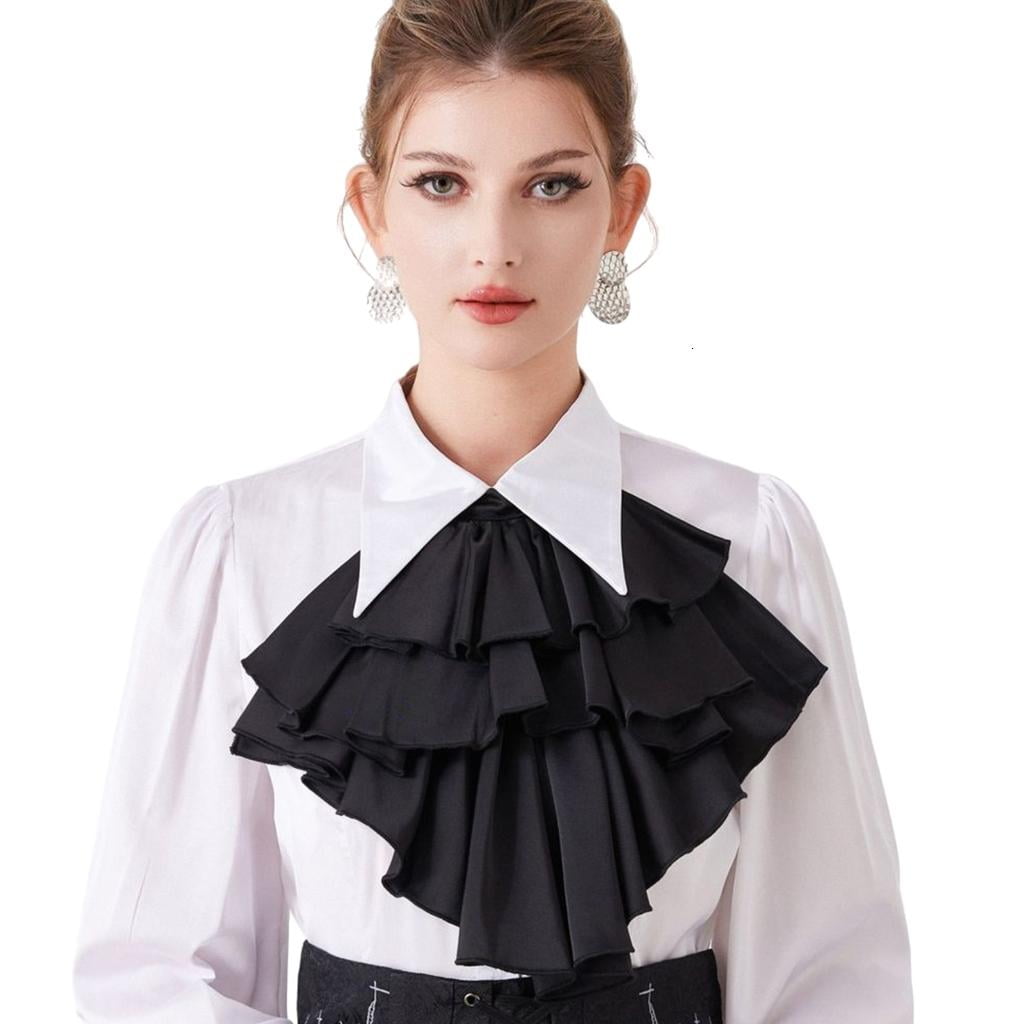 Giaone Luxury Victorian Collar Detachable Collar Drape Neck Scarf For ...