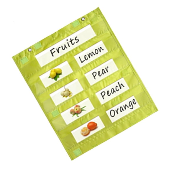 Giaone Magnetic Pocket Chart Classroom Organization Pocket Chart for ...