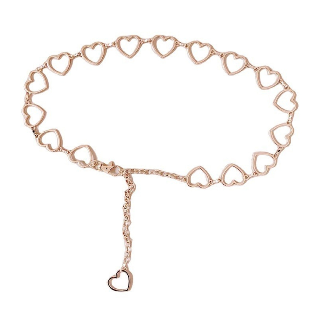 Giaone Minimalist Beach Bikini Body Chain Belly Chain Heart Shaped ...
