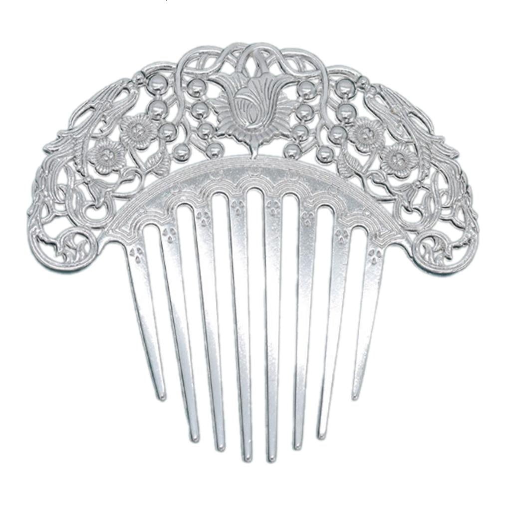 Giaone Minimalist Metal Hair Comb Aesthetic Styling Tool For Ponytail ...