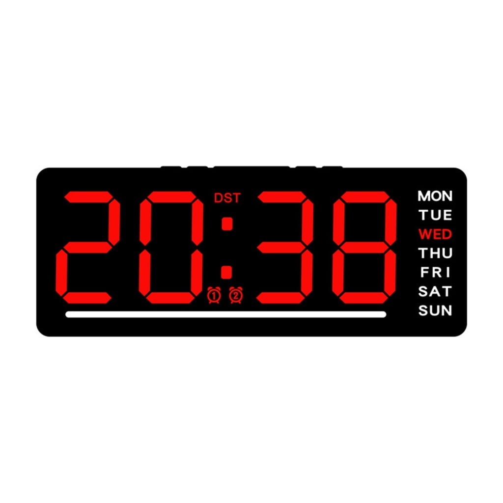 Giaone Modern LED Digital Table Clock for Bedrooms Offices and Kitchens ...