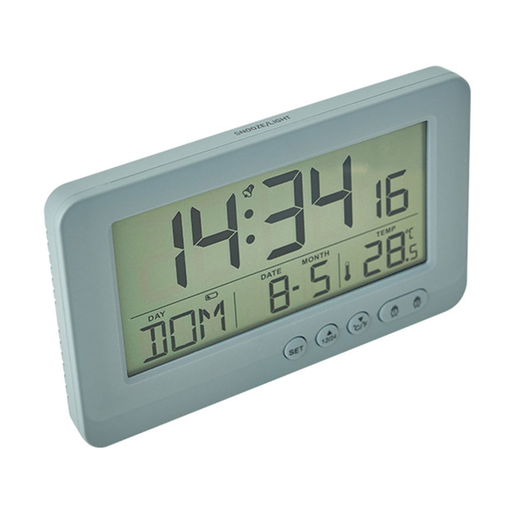 Giaone Multifunctional Alarm Clock With Indoor Temperature Display ...