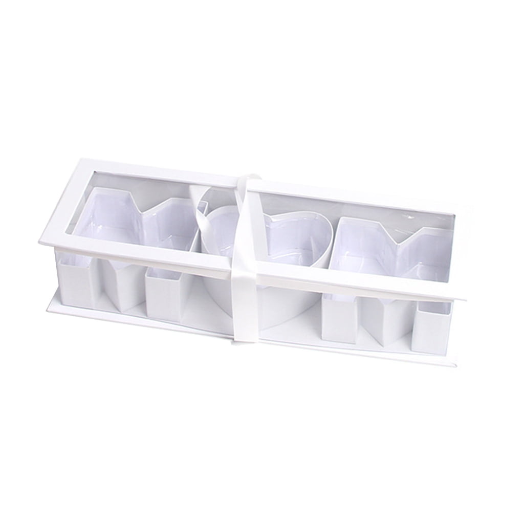 Giaone Multifunctional Mom Letter Shape Flower Box Present Case For ...