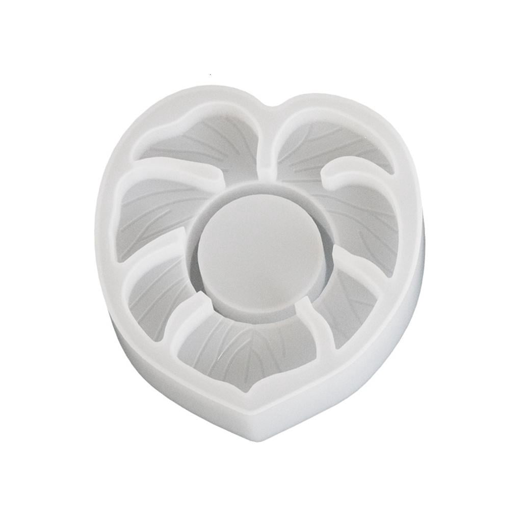 Giaone Multifuntional Candle Base Molds Crafting Moulds Leaf Shape ...