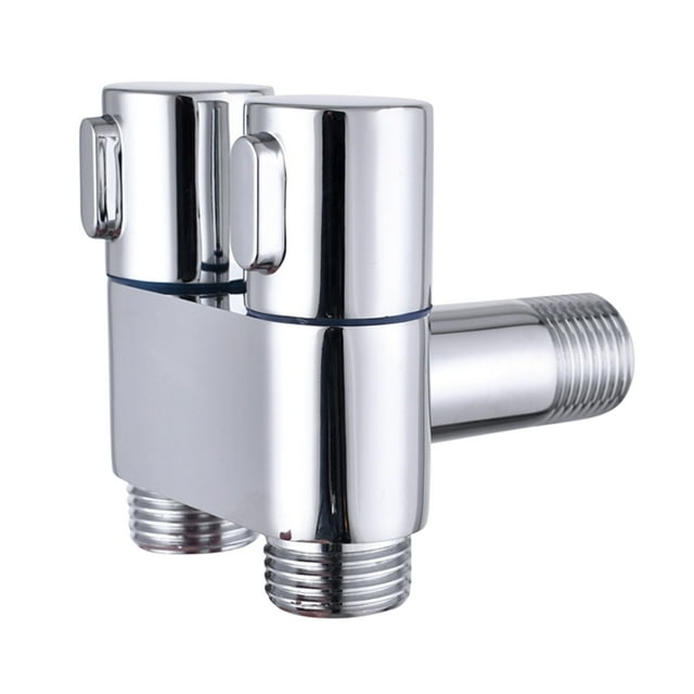 Giaone Multiple Use Brass Angles Valves with Double Outlets Heavy Duty ...