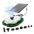Giaone Outdoor Sun Operated Water Display For Small Ponds With 100CM ...