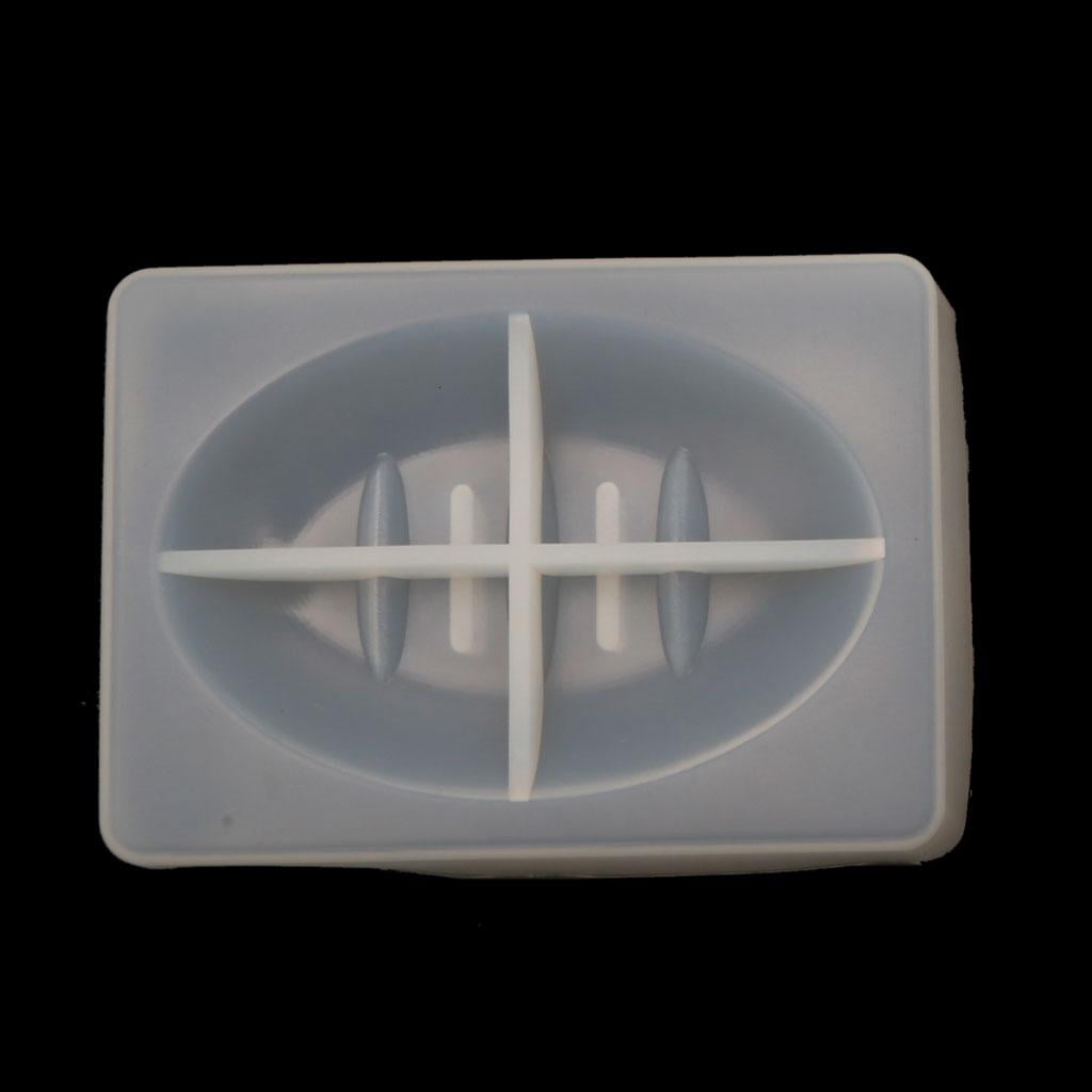 Giaone Oval Shape Soap Box Mold Resin Soap Tray Mold Jewelry Storage ...