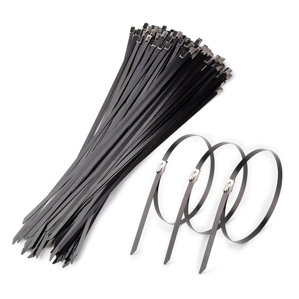 Giaone Pack of 100 Durable Metal Ties Metal Fasteners Versatile for ...
