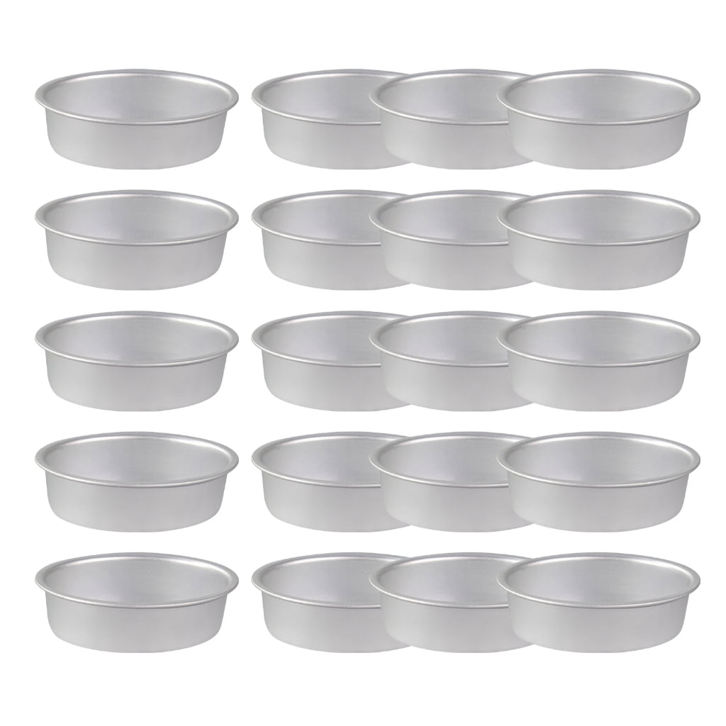 Giaone Pack of 20 Practical Oval Loaf Pans Aluminum Nonstick Bread Cake ...