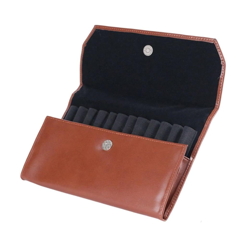 Giaone Pen Bag 12 Compartments Soft Lining Magnetic Closure Design for ...